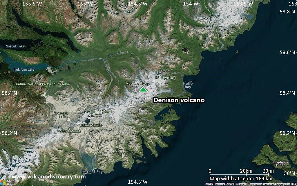 Denison Volcano, United States, Alaska Peninsula - facts & information