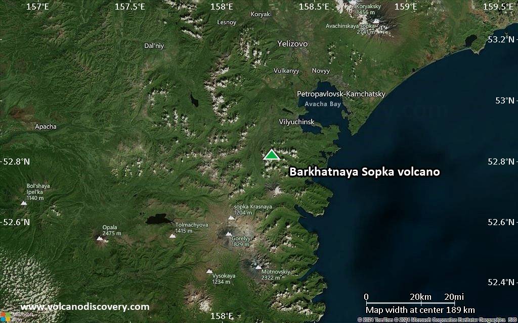 Barkhatnaya Sopka Volcan, Kamchatka, Russia - Infos | VolcanoAdventures