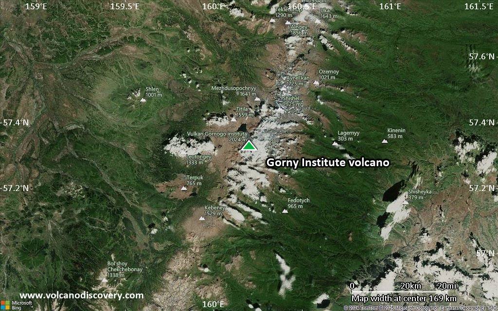 Gorny Institute Volcano, Kamchatka, Russia - facts & information ...