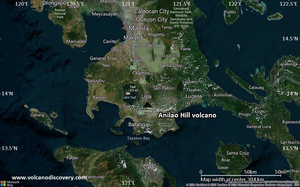 Séismes aujourd'hui: derniers tremblements de terre près du volcan ...
