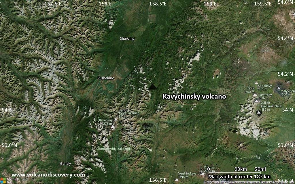 Kavychinsky volcano (Kamchatka Peninsula, Russia) facts & information ...