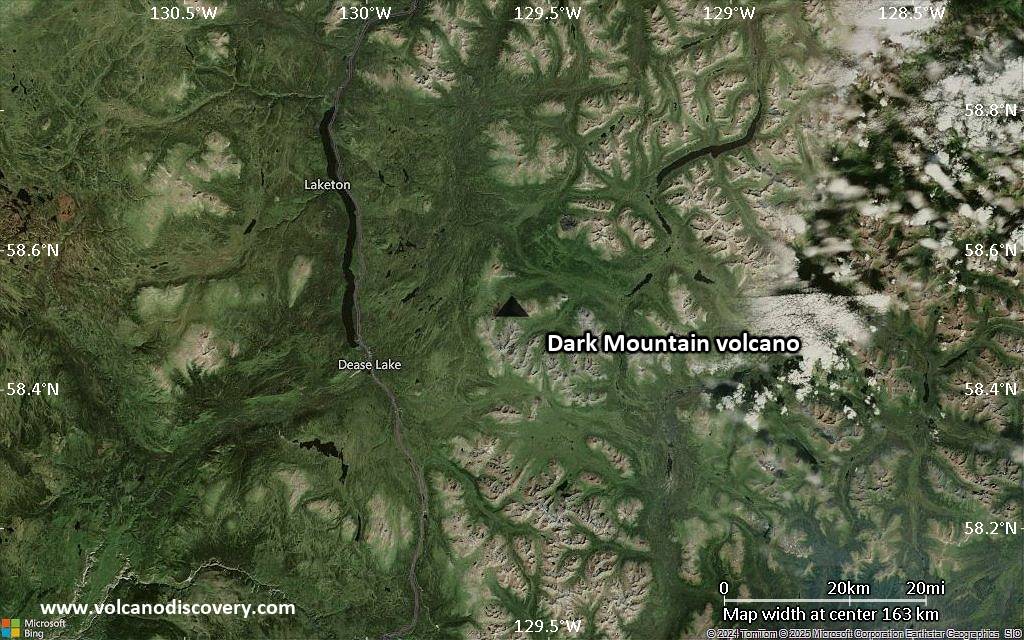 Dark Mountain volcano (Canada) facts & information | VolcanoAdventures