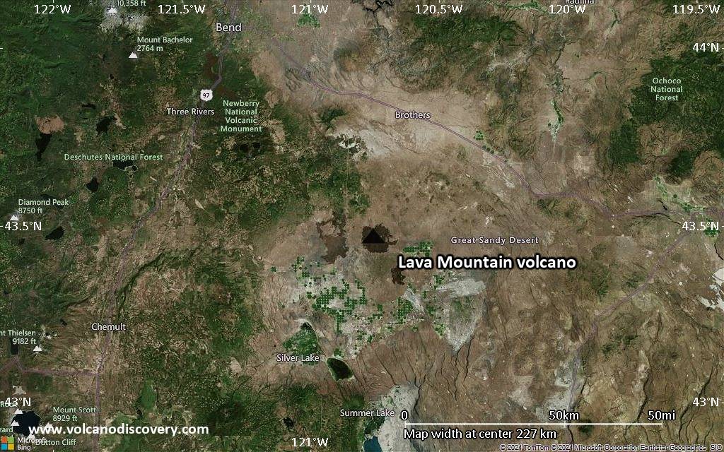 Lava Mountain volcano (Oregon, United States) facts & information ...