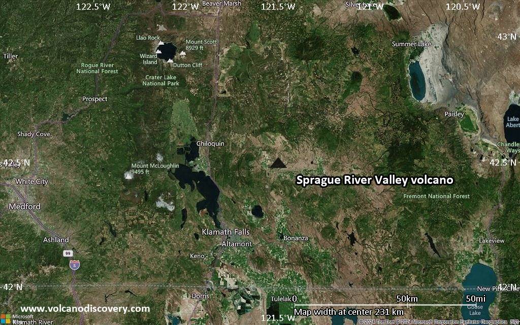Sprague River Valley volcano (Oregon, United States) facts & information