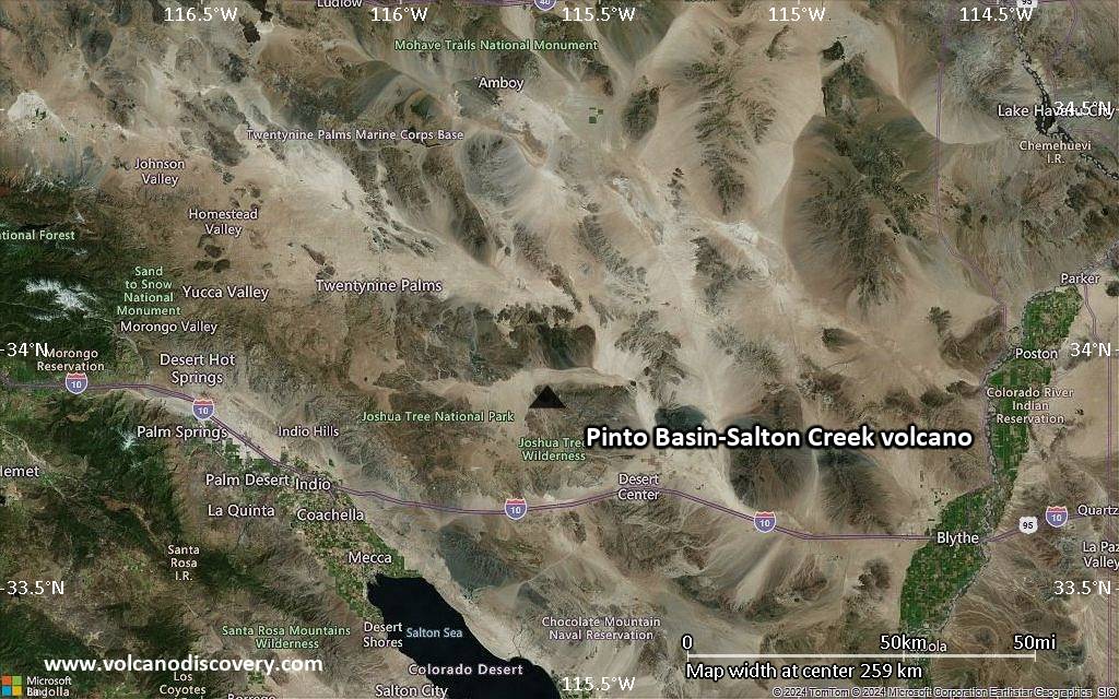 Pinto Basin-Salton Creek volcano (California, United States) facts ...