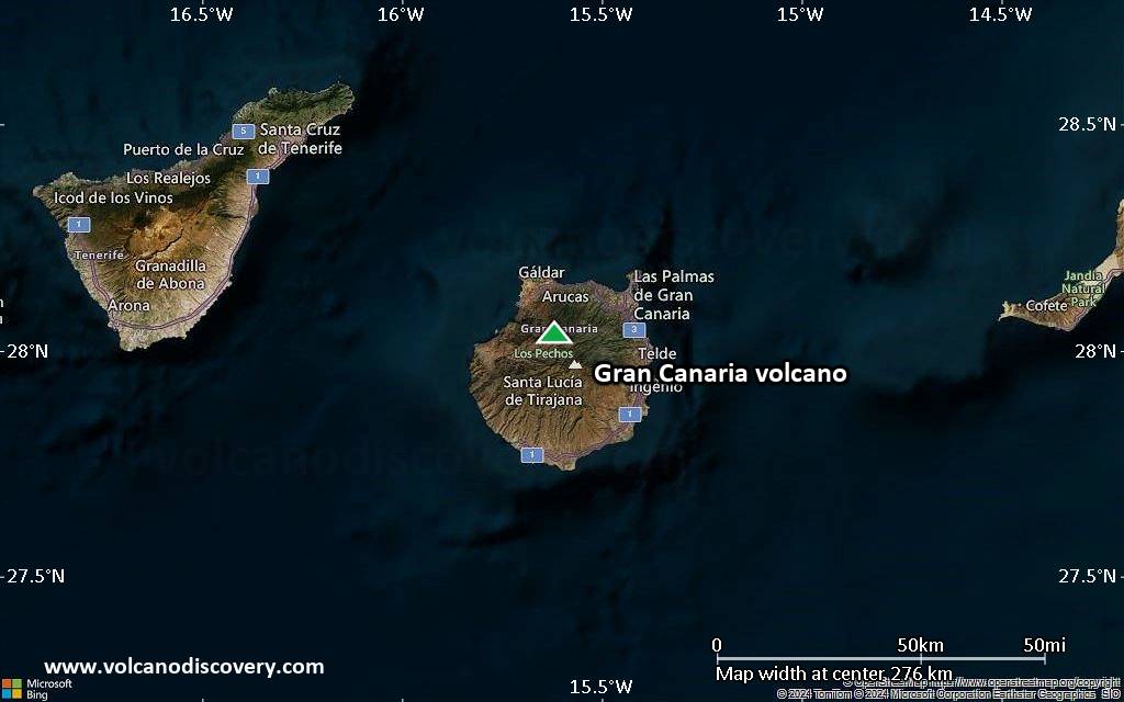 Gran Canaria Volcano, Spain - facts & information | VolcanoDiscovery