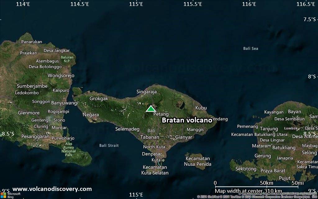 Bratan Vulkan, Bali - Information | VolcanoAdventures