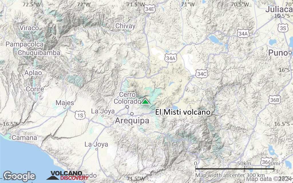 El Misti Volcano, Peru - Facts & Information | VolcanoDiscovery