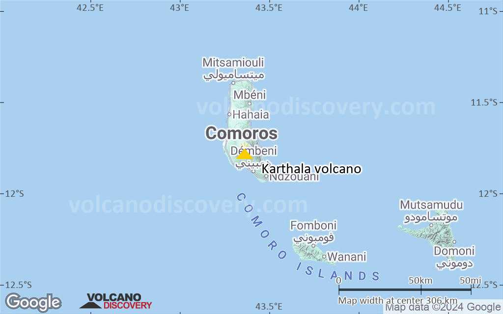 Karthala Volcan, - Infos | VolcanoAdventures