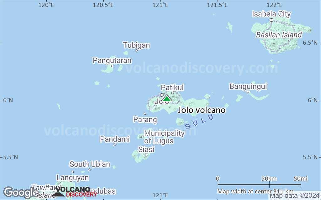 Jolo Volcano, Sulu Islands (Philippines) - Facts & Information ...