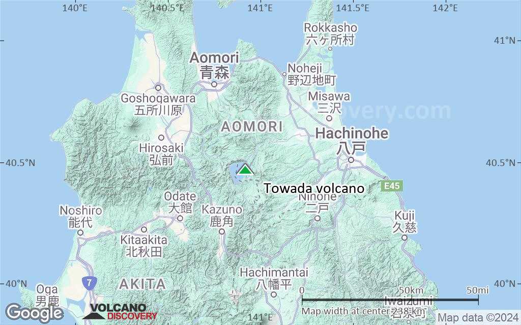 Towada Volcano, Honshu (Japan) - facts & information | VolcanoAdventures