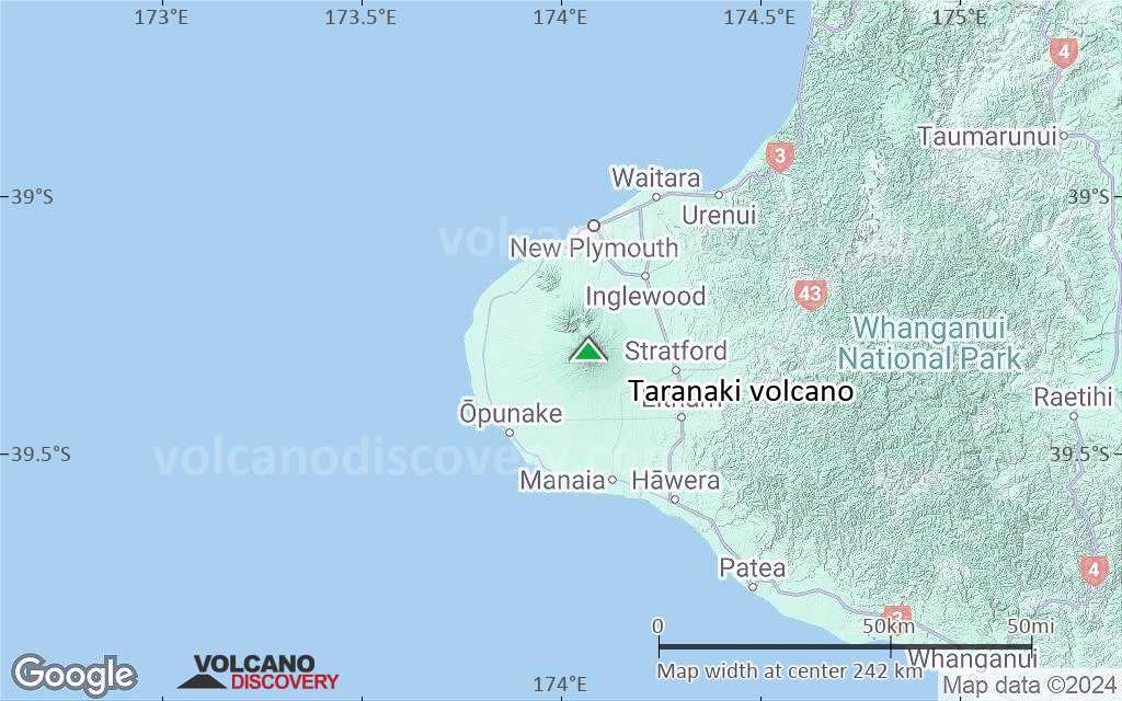 Taranaki Vulkan, North Island, New Zealand - Information ...