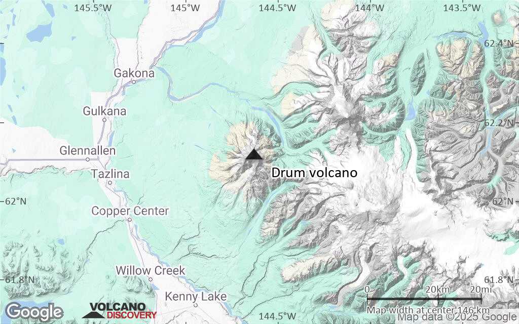 Drum volcano (Eastern Alaska, United States) facts & information ...