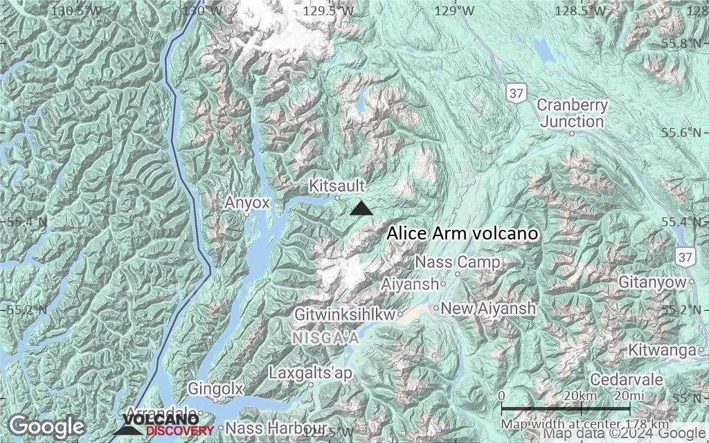 Alice Arm volcano (Canada) facts & information | VolcanoAdventures