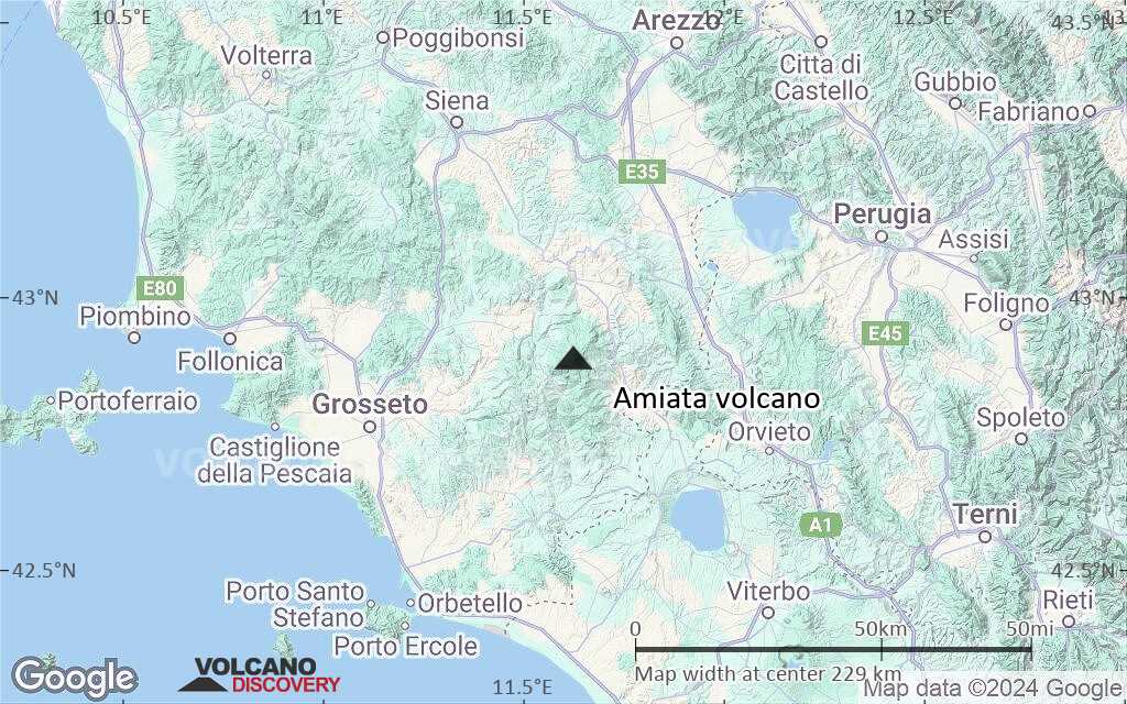 Amiata Volcan, Italie (Southern Europe) - Infos | VolcanoAdventures