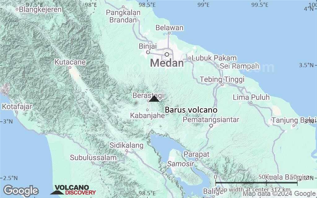 Barus volcano (Sumatra, Indonesia) facts & information | VolcanoDiscovery