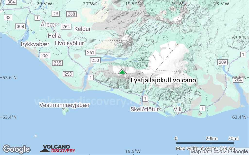 Volcan Eyafjallajökull | VolcanoDiscovery