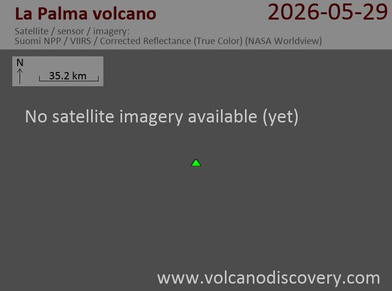 Latest satellite images of La Palma volcano | VolcanoAdventures