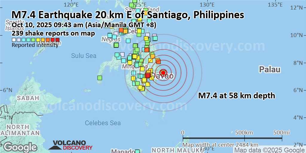 Earthquake Epicenter Philippines