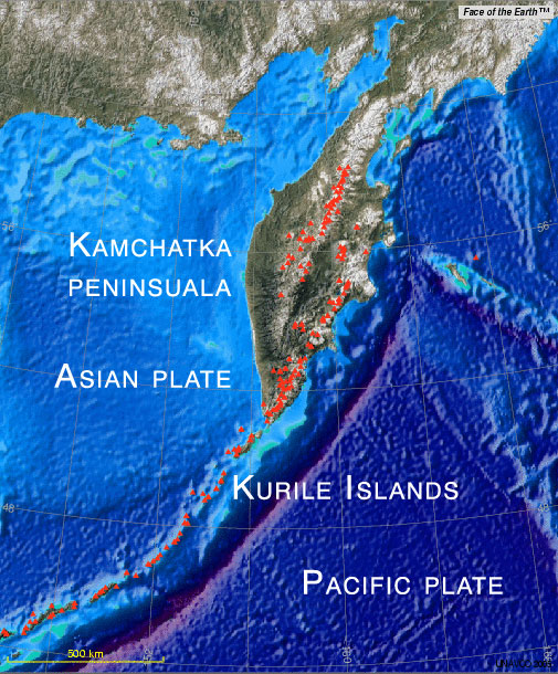 List of Volcanic Eruptions en la Kamchatka | VolcanoAdventures