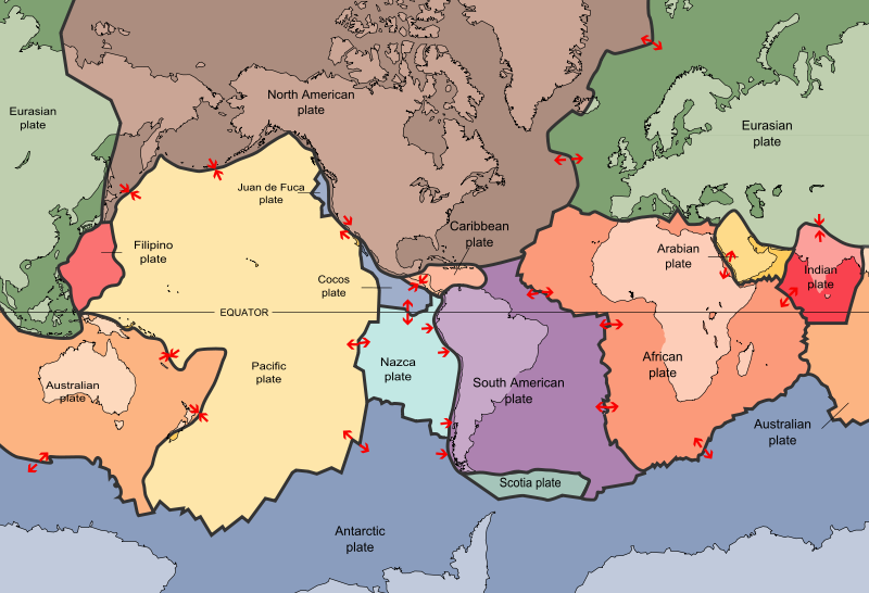 Plate Tectonics introduction: plate boundaries and tectonic settings of ...