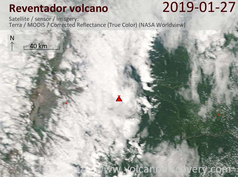 Volcanic activity worldwide 27 Jan 2019: Barren Island volcano ...