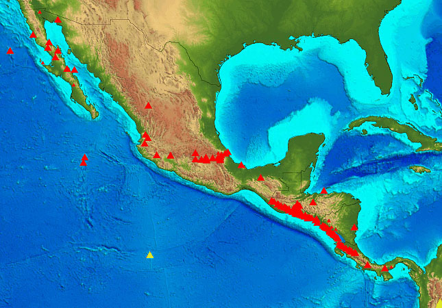 Les volcans d'Amérique Centrale et des Caraîbes | VolcanoDiscovery