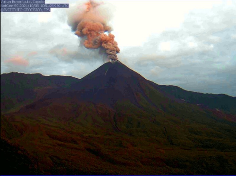 Reventador Volcano (Ecuador): Near-constant Explosions Continue | VolcanoDiscovery