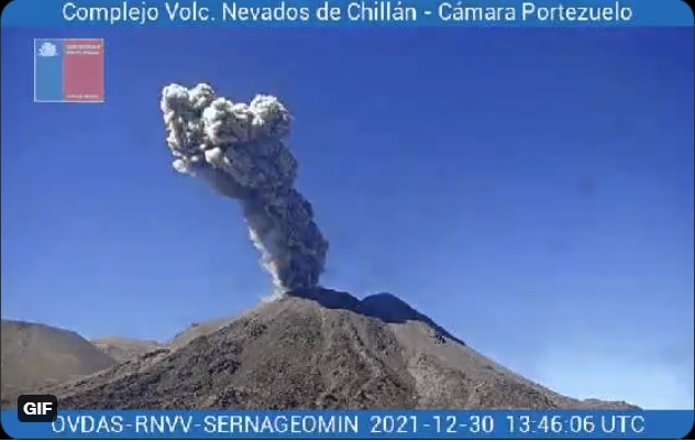 Nevados de Chillán Volcano (Chile): Vulcanian Activity Continues at ...