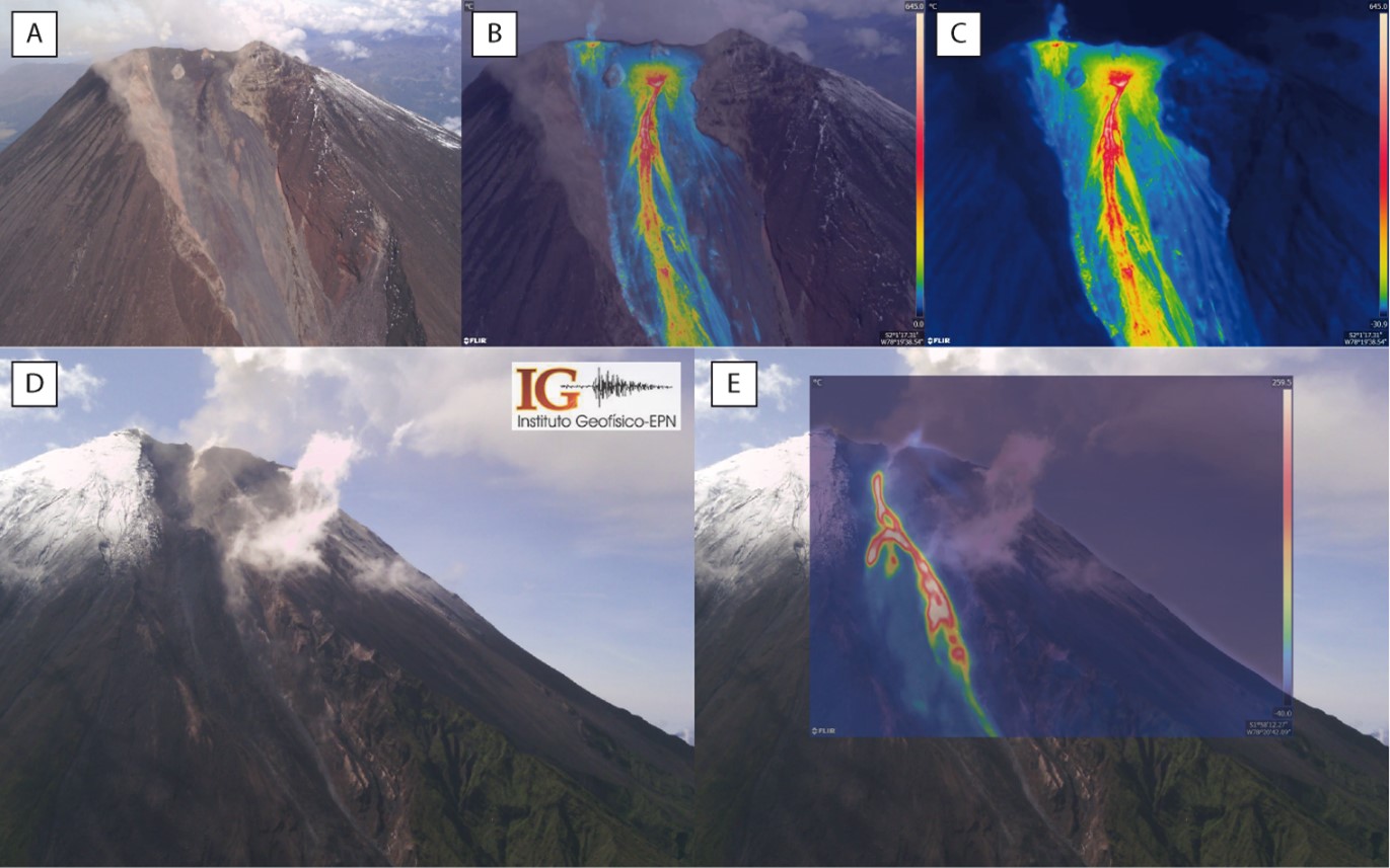 Sangay volcano (Ecuador): flight observations and measurements ...