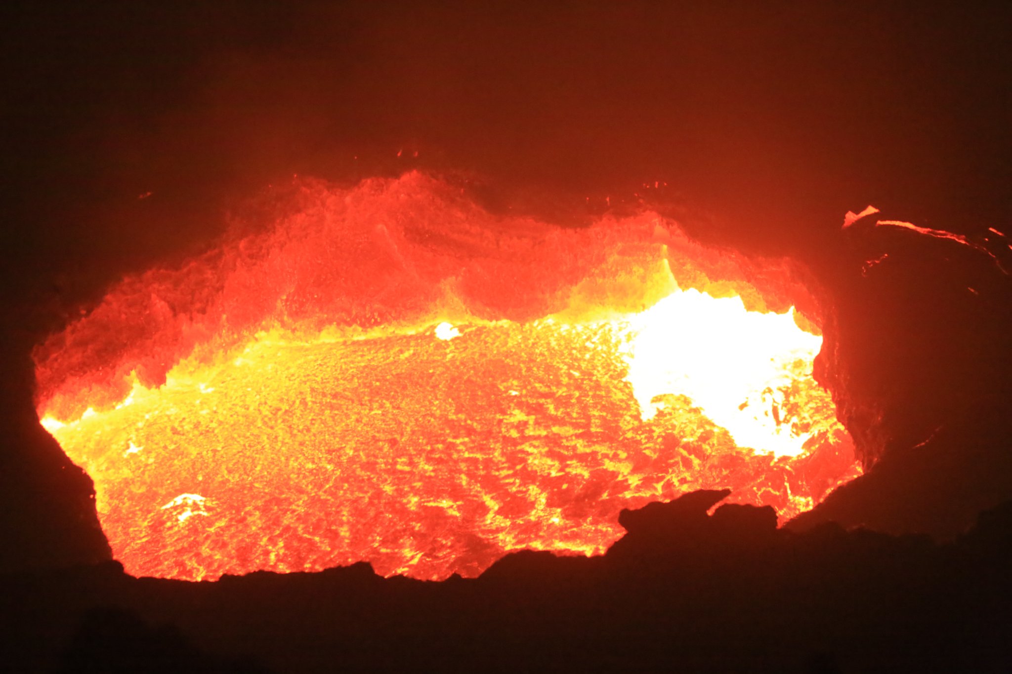 Erta Ale volcano (Danakil depression, Ethiopia): intense activity in ...