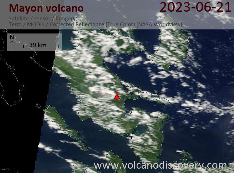 Mayon Volcano Volcanic Ash Advisory: ERUPTION AT 20230621/0936Z VA CLD ...