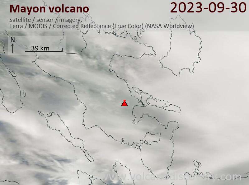 Mayon Volcano Volcanic Ash Advisory: ERUPTION AT 20230930/1308Z VA CLD ...