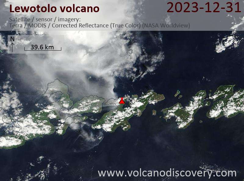 Lewotolo Volcano Volcanic Ash Advisory: VA TO FL060 OBS FM GND AT 31 ...