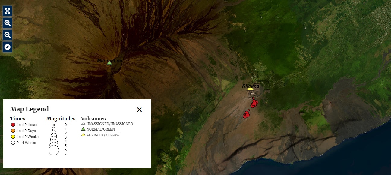 Kilauea volcano (Hawai'i): increased seismic activity, unrest at ...