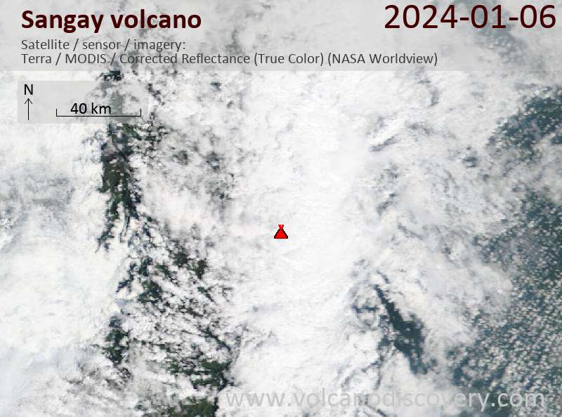 Sangay Volcano Volcanic Ash Advisory: ONGOING VA EMS AND REMNANT VA. to ...
