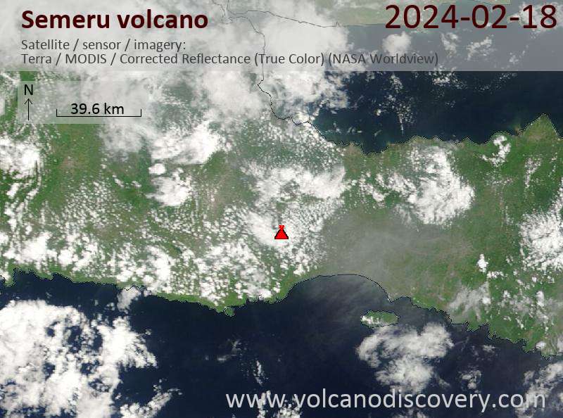 Volcanic Activity Worldwide 18 Feb 2024: Popocatépetl Volcano, Semeru ...