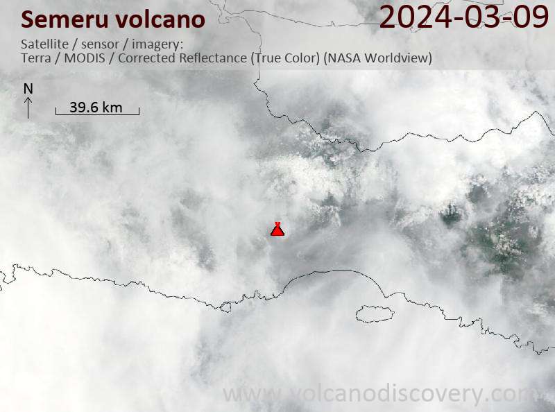 Volcanic Activity Worldwide 9 Mar 2024: Santiaguito Volcano, Fuego ...