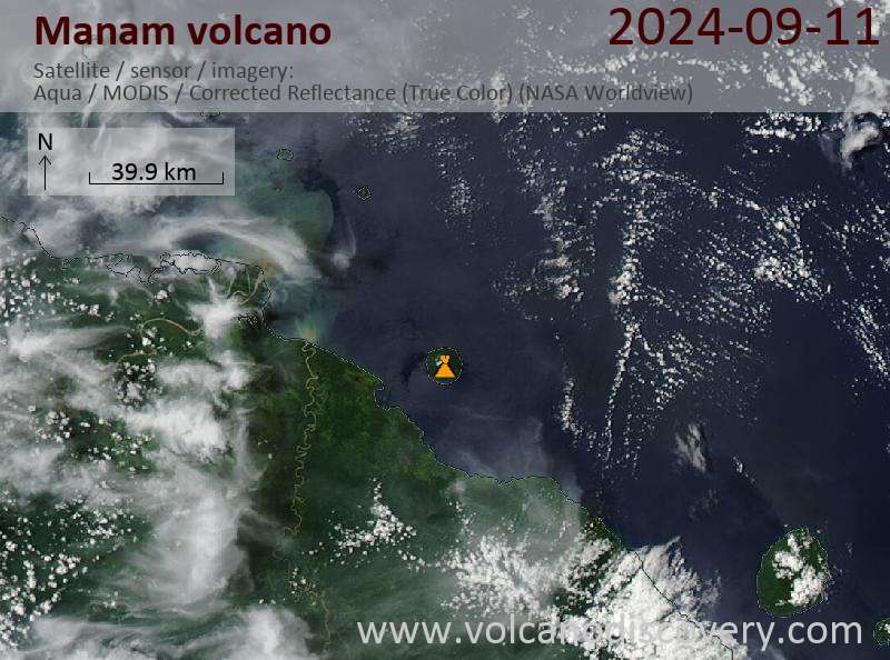 Manam Volcano, Papua New Guinea: News & Activity Updates | VolcanoDiscovery