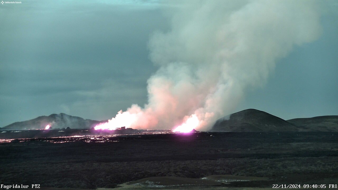 Svartsengi Volcano Update: Eruption is Ongoing at Consistent Levels ...
