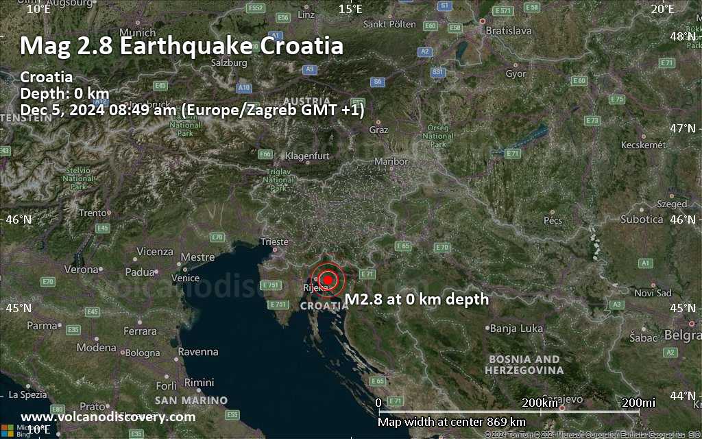 Significant Magnitude 5.8 Quake Hits 29 Miles Northwest of Santa Rosa ...