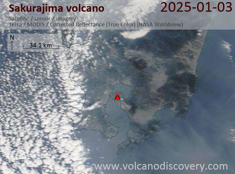 Sakurajima Volcano, Kyushu, Japan: News & Activity Updates ...