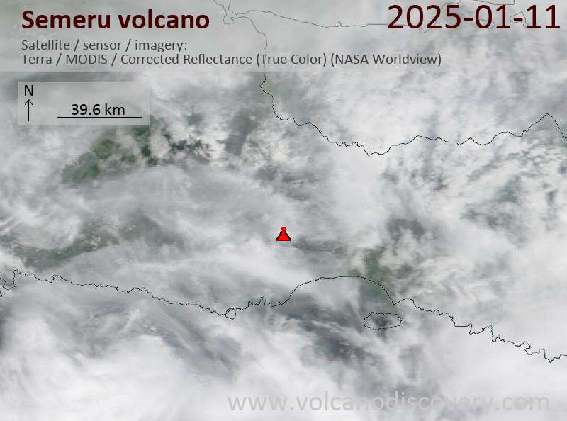 Volcanic Activity Worldwide 11 Jan 2025: Santiaguito Volcano, Fuego ...
