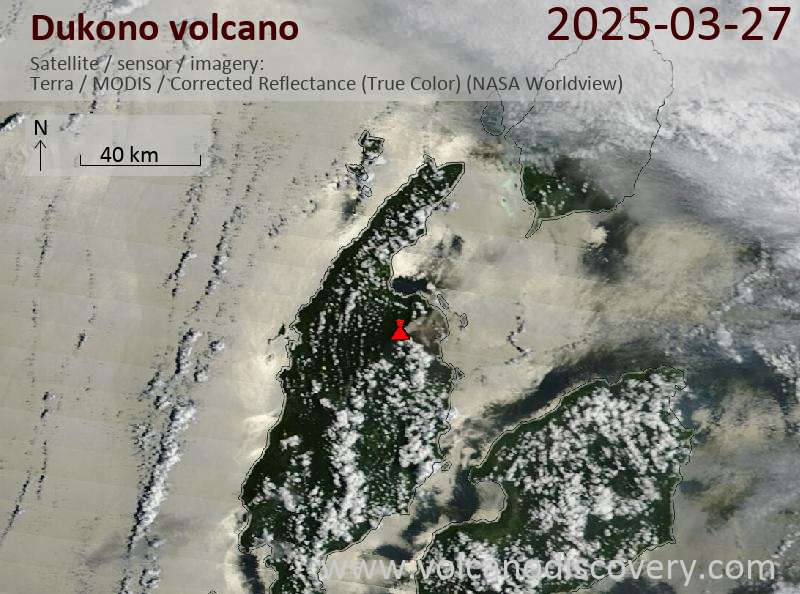 Dukono Volcano Volcanic Ash Advisory: VA TO FL090 OBS AT 27/0900Z MOV ...