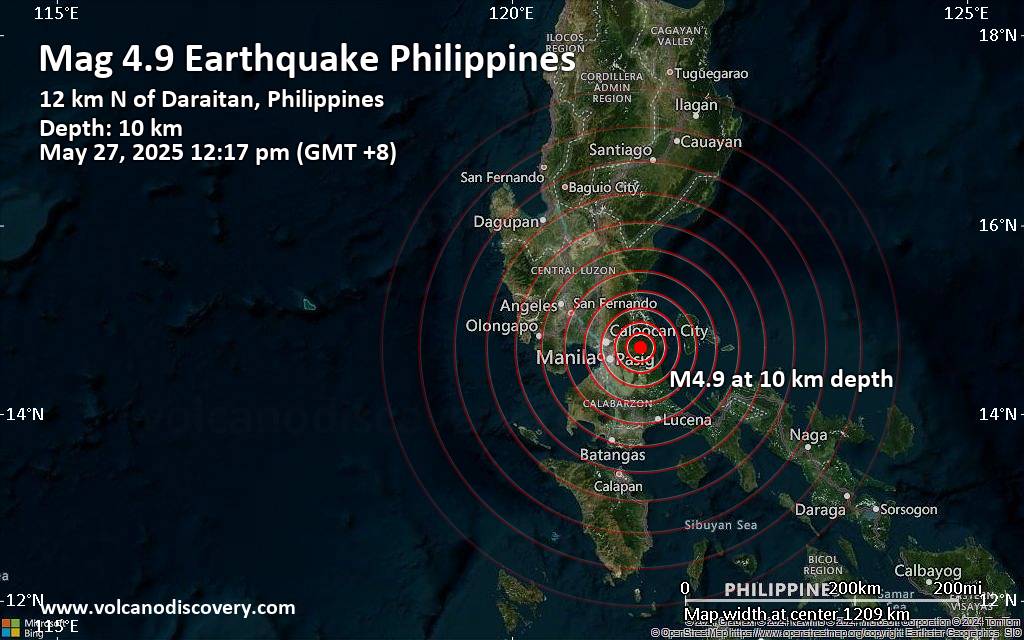 What Causes Earthquakes In The Philippines