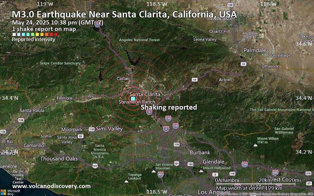 Uncertain Quake: M3.0, 12 mi Southeast of Oceanside, San Diego County ...