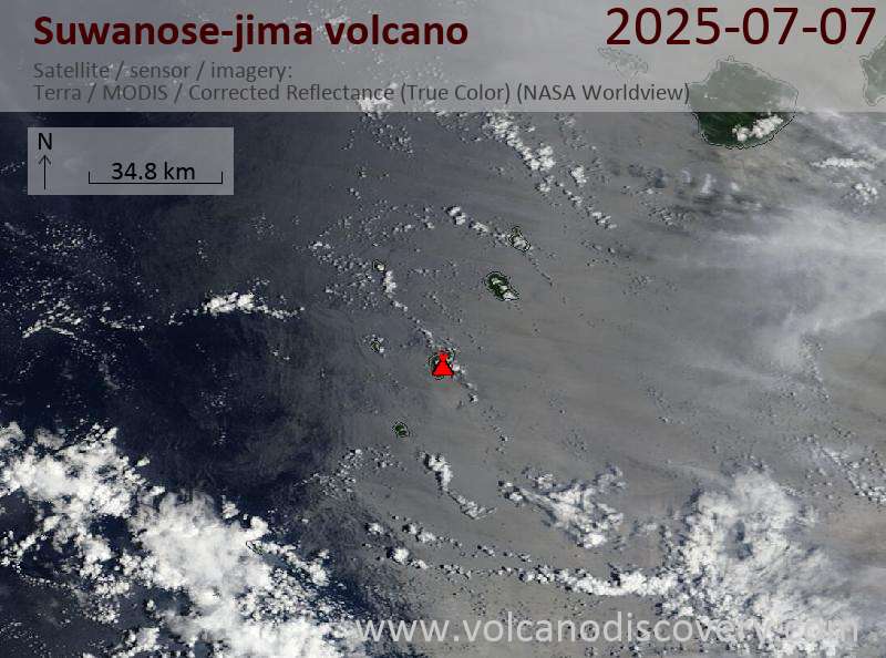 Suwanosejima Volcano (Japan) - Smithsonian / USGS Weekly Volcanic ...
