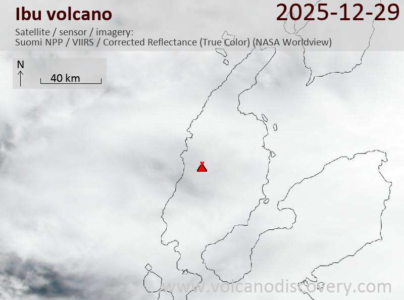 Ibu Volcano Volcanic Ash Advisory: VA ERUPTION TO FL060 LAST REPORTED ...