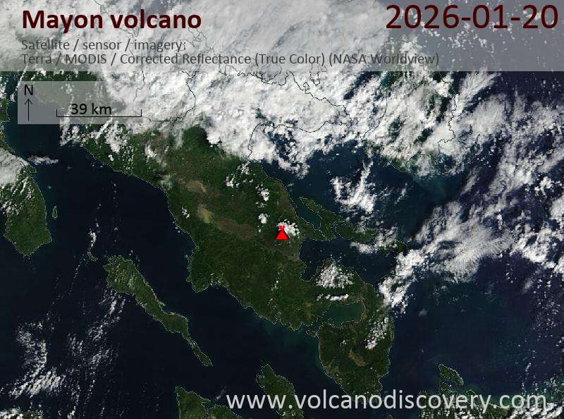 Mayon Volcano Volcanic Ash Advisory: ERUPTION AT 20260120/1036Z VA CLD ...