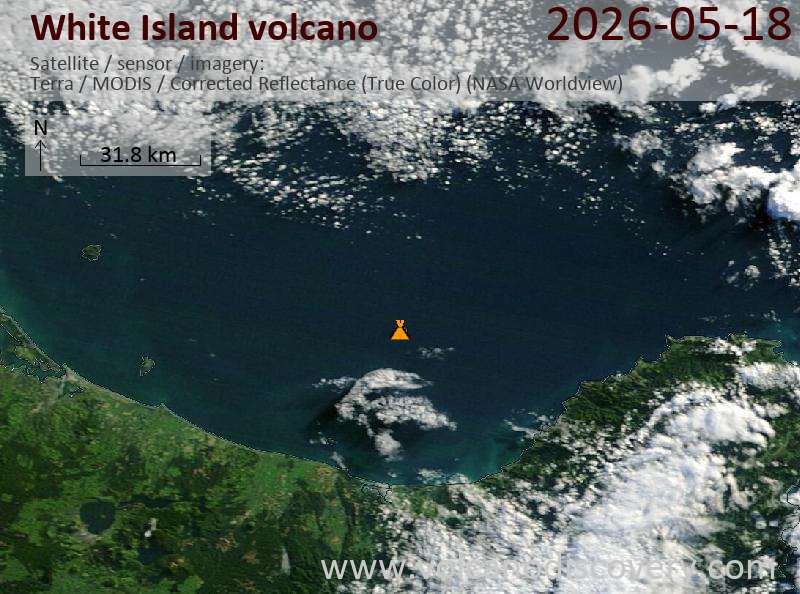 White Island Volcano Volcanic Ash Advisory: PIREP AT 20260519/0018Z OF ...